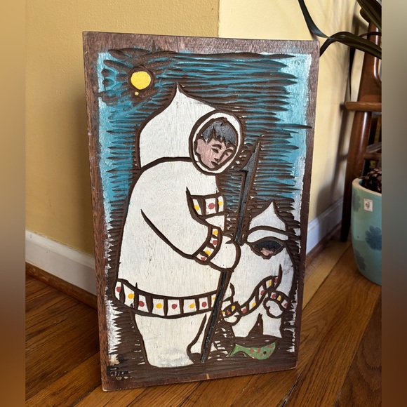 Vintage | Art | Vintage Alaska Native Style Art Carving | Poshmark